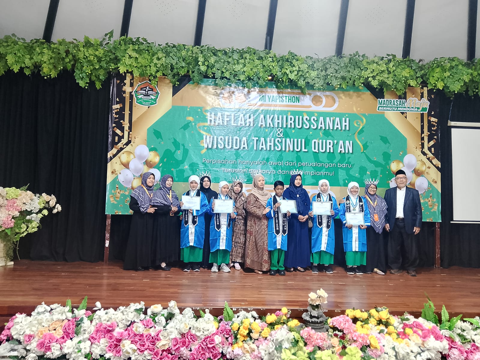 Pesan Inspiratif di Haflah Akhirussanah dan Wisuda Tahsinul Qur'an MI Yapisthon Surabaya 2025